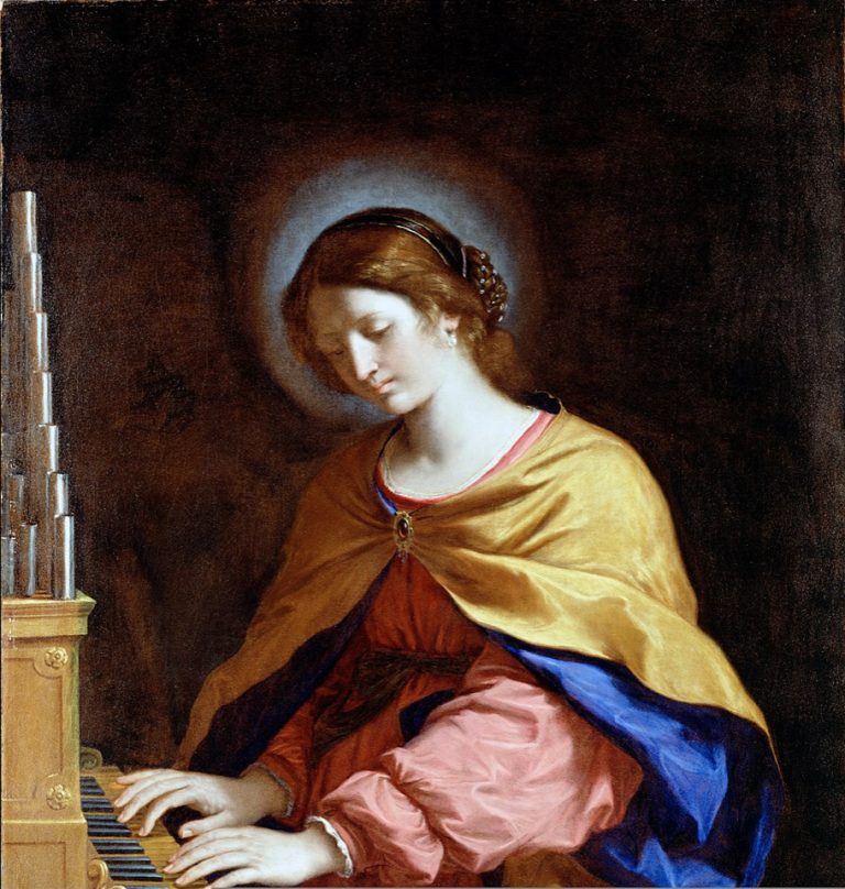 Santa Cecilia, patron Saint of musicians | Nancy Goes to Italy